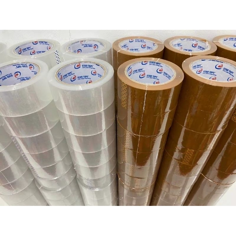 Jual Lakban Bening Coklat isi 6pcs | Shopee Indonesia