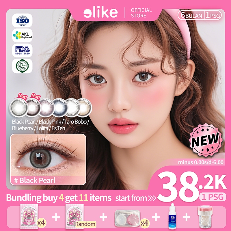 Jual [New limited]Elike Nature Softlens Nature minus cylinder 1 pasang softlens mata soflent ...