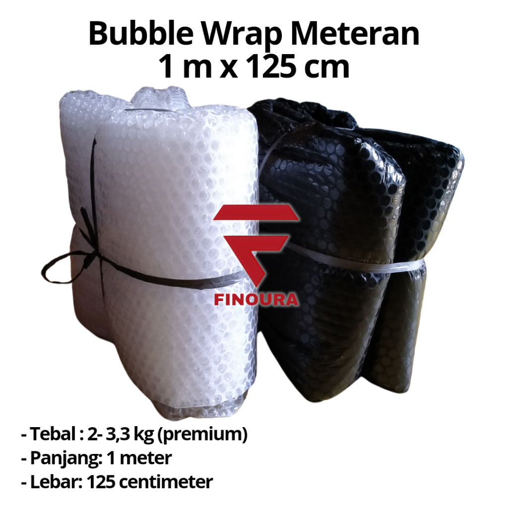 Jual Bubble Wrap Meteran Ukuran 1 Meter x 125 cm | Shopee Indonesia