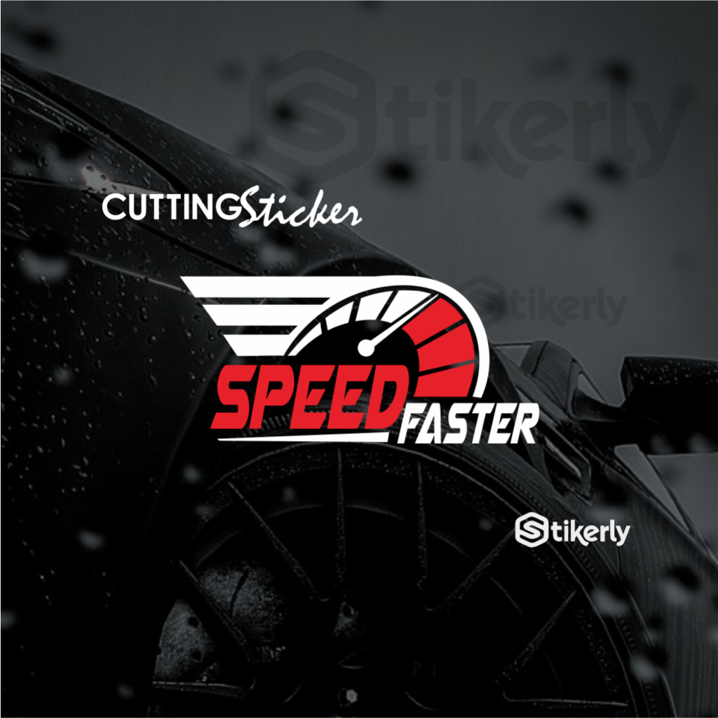 Jual Stiker SPEED FASTER Cutting Sticker Reflektif | Shopee Indonesia