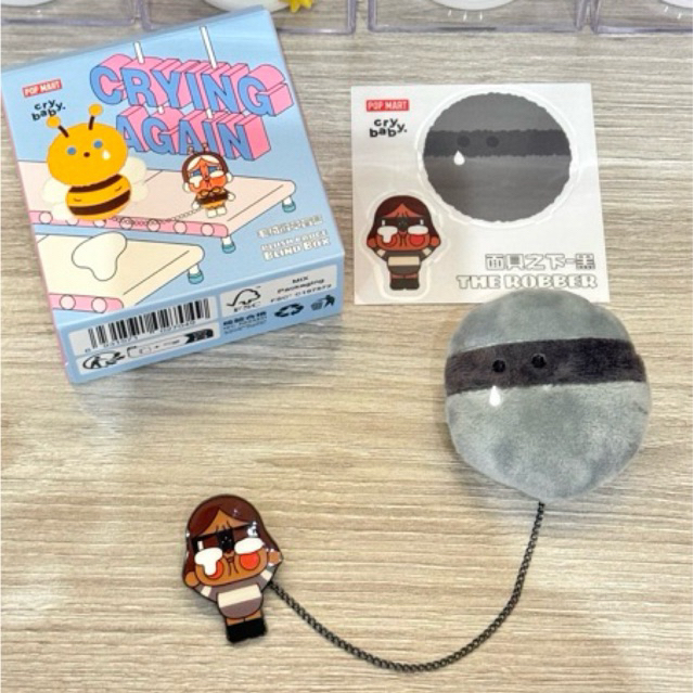 Jual [SELECTED] 100% ORIGINAL POPMART Crybaby Crying Again Plush Badge ...