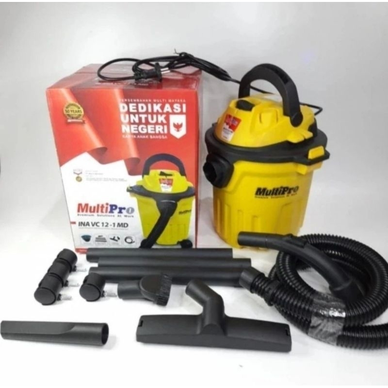 Jual Mesin Penyedot Penghisap Debu MULTIPRO VC 12-1MD Vacuum Cleaner | Shopee Indonesia