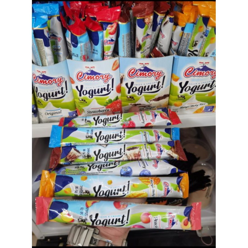 Jual CHIMORY STICK YOGURT RASA STRAWBERY, MANGGA, BLUBERY, ORIGINAL ...