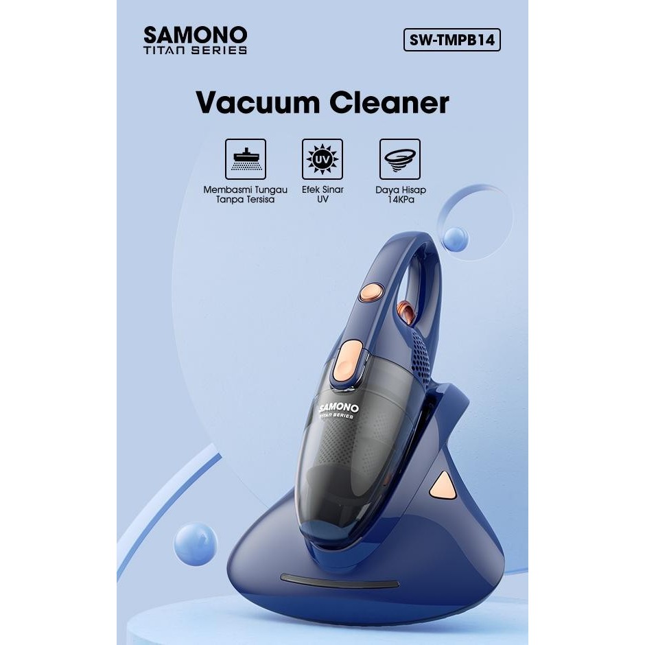 Jual SAMONO Vacuum Cleaner Tungau SW-TMPB14 MITE PREDATOR | Shopee ...