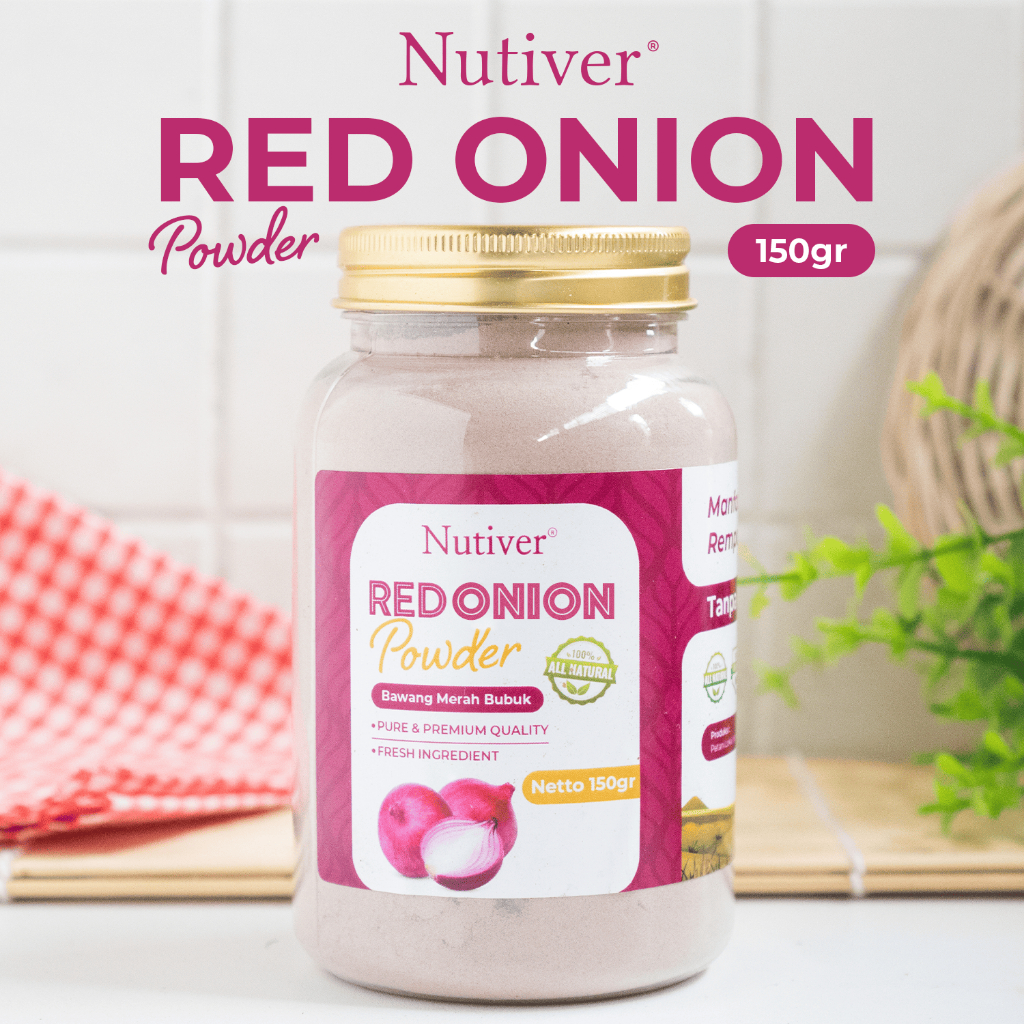 Jual NUTIVER Bawang Merah/ Red Onion Powder Bumbu Dapur Bawang Merah ...
