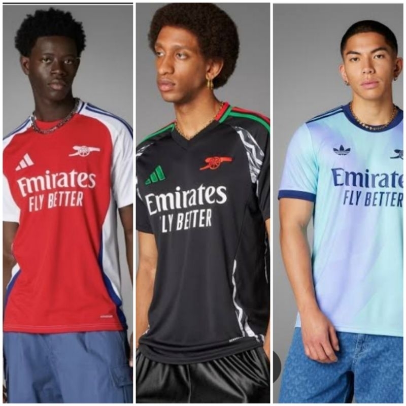 Jual JERSEY BOLA ARSENAL HOME 3RD 24/25 [S-4XL]GRADE ORI | Shopee Indonesia