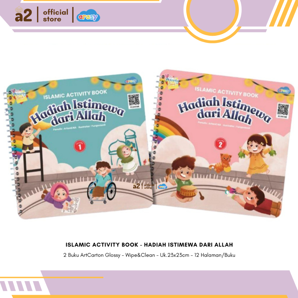 Jual [Arasy] Islamic Activity Book Seri Asmaul Husna - Hadiah Istimewa ...