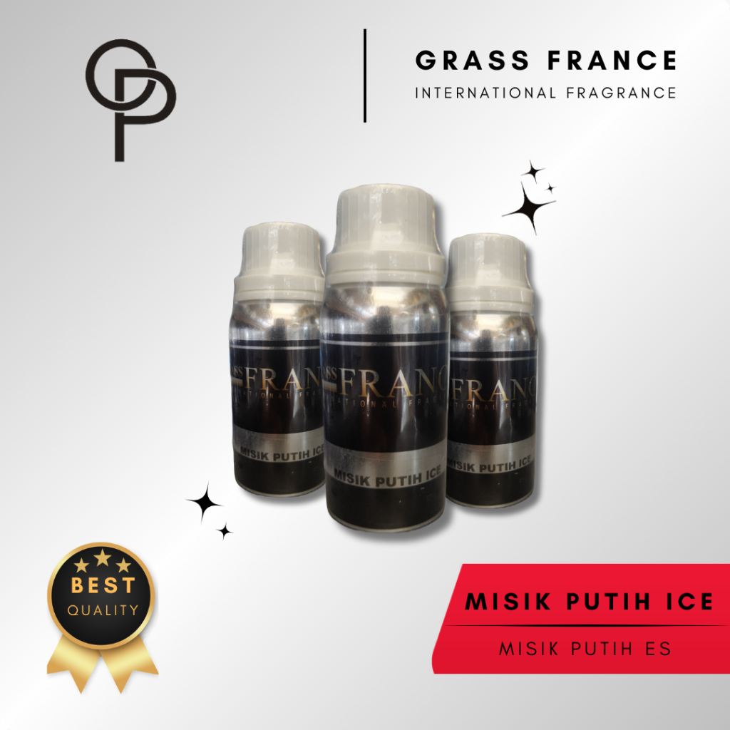 Jual BIBIT PARFUM MISIK PUTIH ICE KEMASAN SEGEL PABRIK 100ML BY GRASS ...