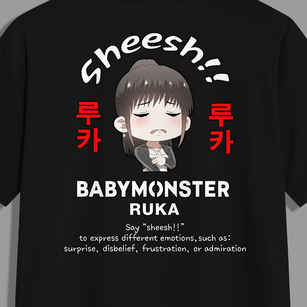 Jual YuuRa Hobbies Kaos Unisex - Babymonster - Sheesh!! - Ruka | Shopee ...