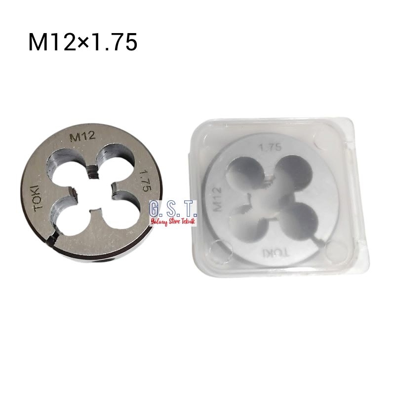 Jual TOKI Senai M12 × 1.75 Mata Senay Drat Luar Round Dies Snay Snai m12×1.75 Alat Pembuat Ulir ...