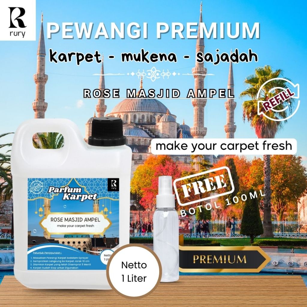 Jual Parfum pewangi Karpet masjid dan mushala Serbaguna Kualitas ...