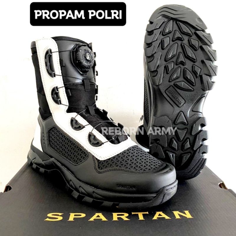 Jual sepatu PDL tali putar Propam Polri / Provost POLRI | Shopee Indonesia