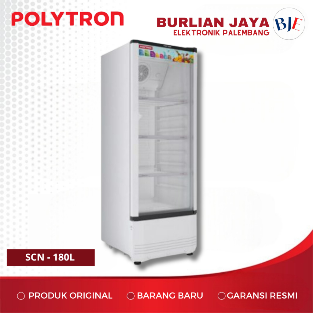 Jual KULKAS SHOWCASE POLYTRON SCN-180L KULKAS SHOWCASE PALEMBANG ...