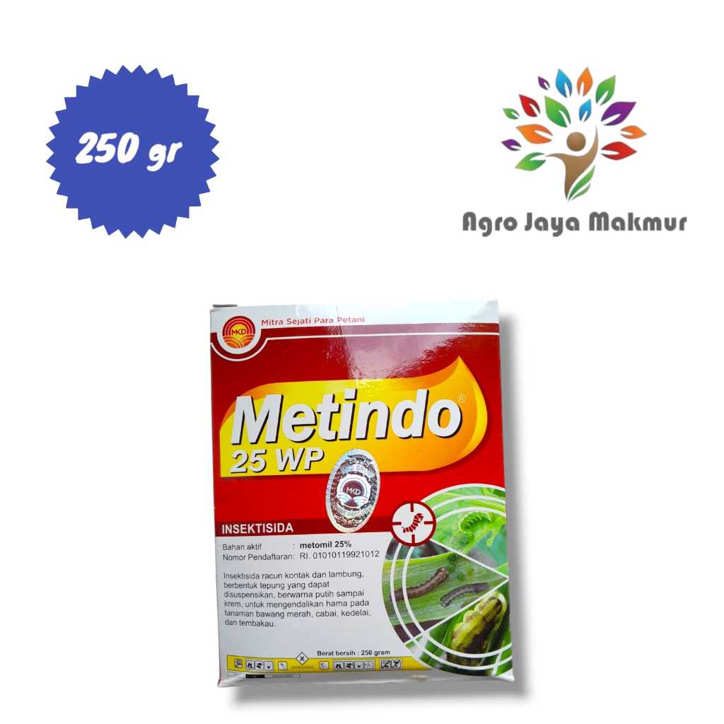 Jual METINDO 25 WP 250GRAM/PESTISIDA METINDO/OBAT HAMA PADI METINDO ...