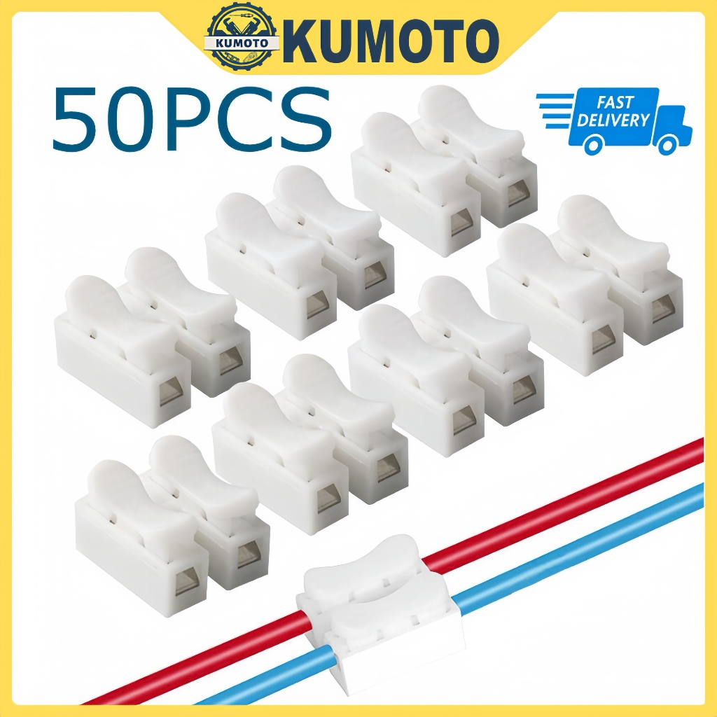 Jual 50 PCS Quick Connect Terminal Connector Konektor Sambungan Kabel ...