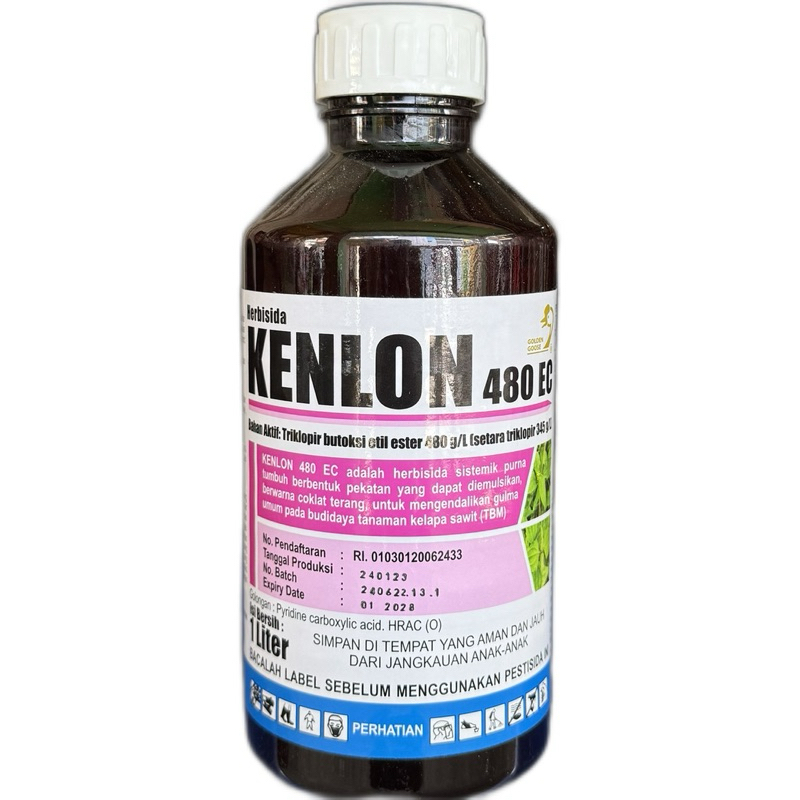 Jual HERBISIDA KENLON 480 EC 1 LITER KENSO/RACUN SISTEMIK GULMA DAUN ...