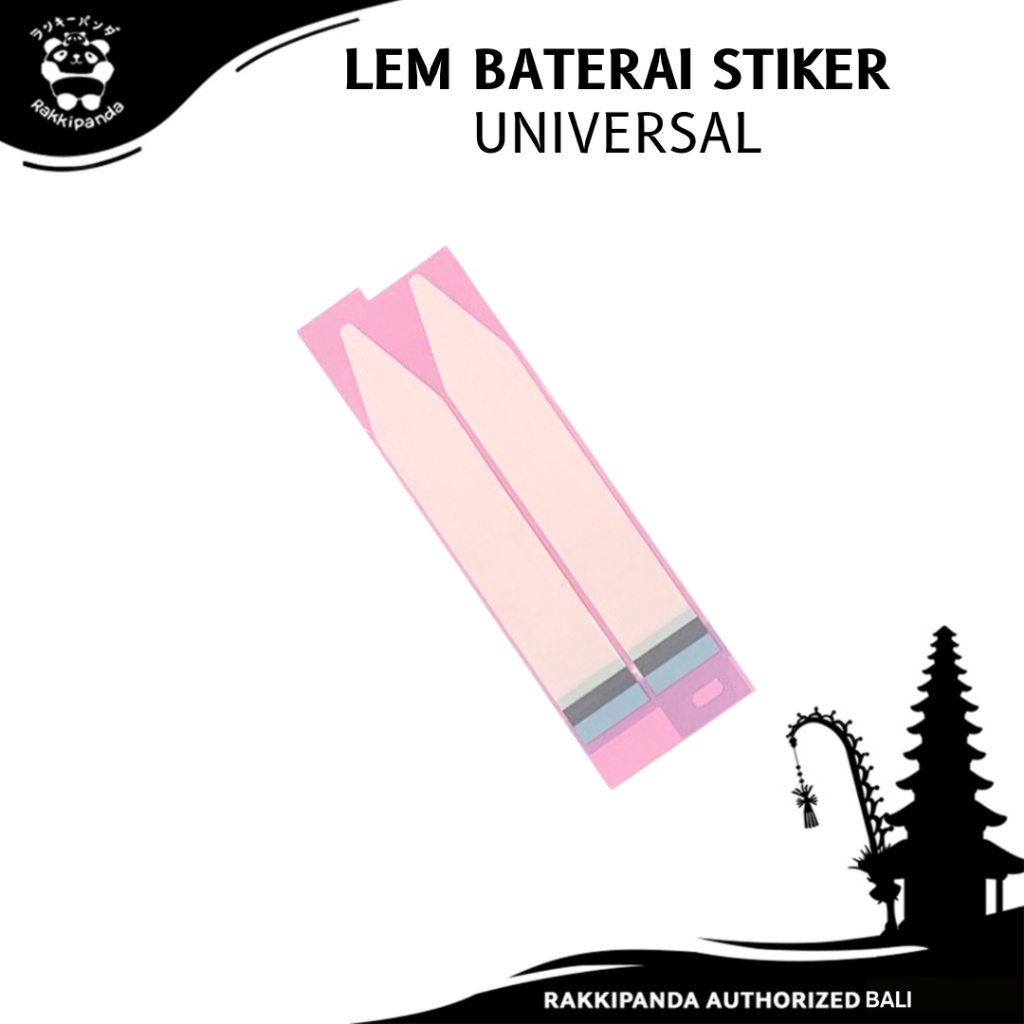 Jual RakkiPanda Lem Stiker Batre Adhesive Universal Battery Bergaransi ...