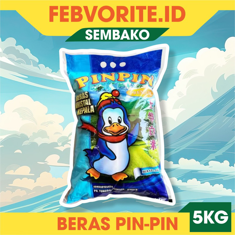 Jual BERAS PIN PIN 5KG | Shopee Indonesia