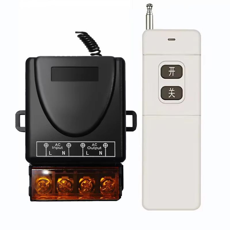 Jual 433MHz AC 230V 30A Long Distance Remote Control Switch up to 300 ...