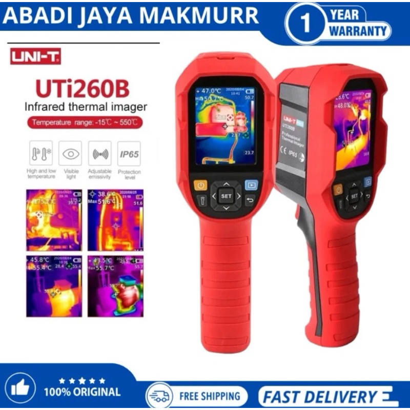 Jual UNI-T UTi260B Thermal Camera Imager Industrial Infrared ...