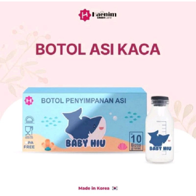 Jual Hiu baby botol kaca 100ml isi 10 | Shopee Indonesia