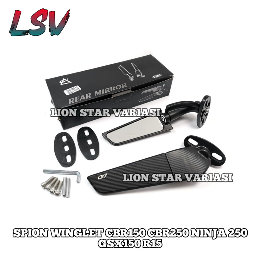 Jual Spion Winglet Model F22 R Zx25R R25 Ninja 250fi Cbr150 Gsx150 R15 ...