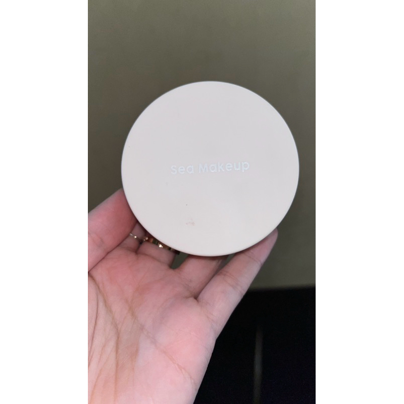 Jual SEA MAKEUP | Acne Cover & Smooth Two Way Cake Pressed Powder ...