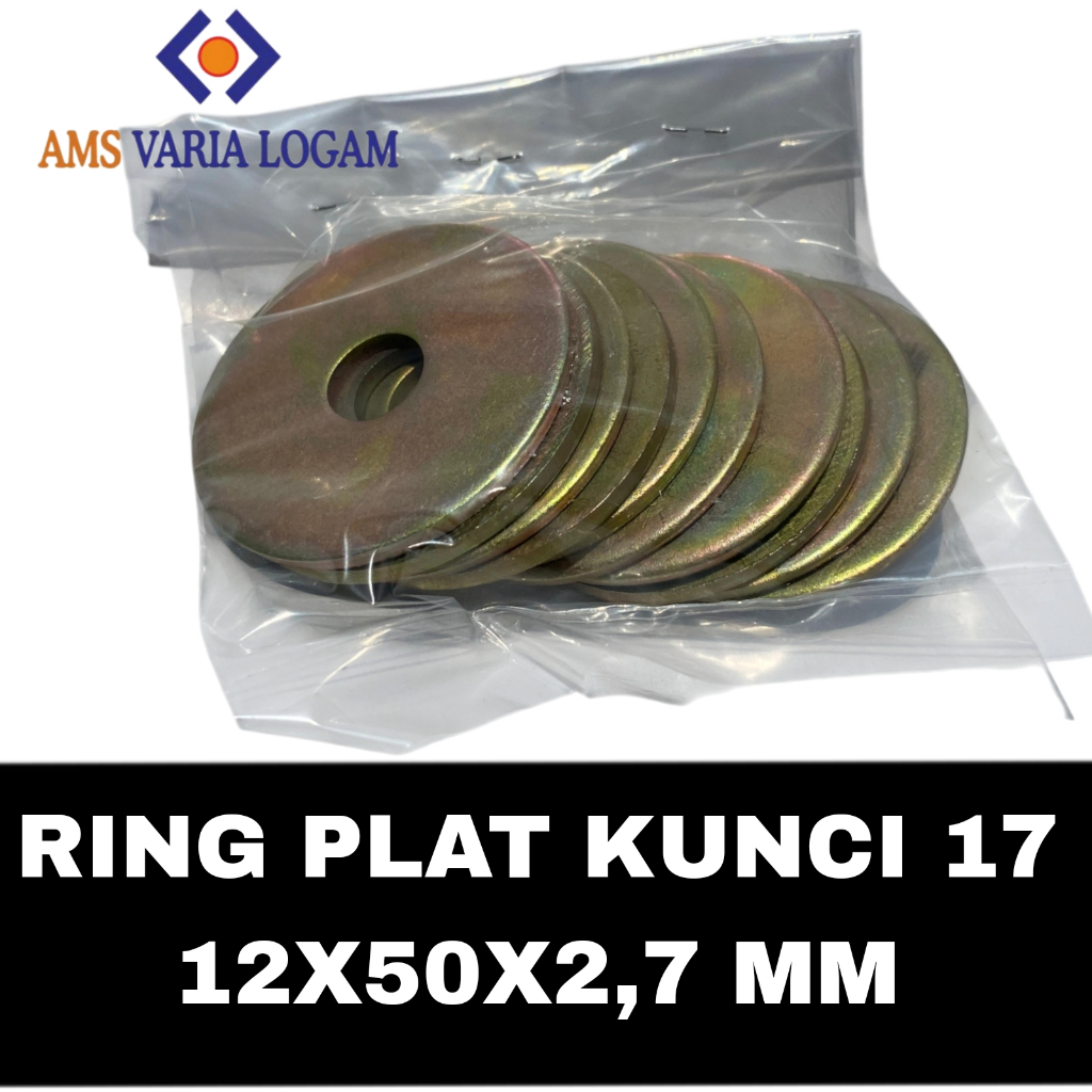 Jual Ring Plat M12 / Ring Plat Baut M12 / RING PLAT 1/2 / Ring plat ...