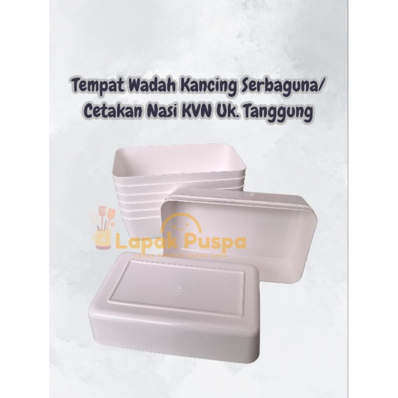 Jual 1 pcs wadah tempat kancing baut mur cetakan nasi tanggung panjang ...