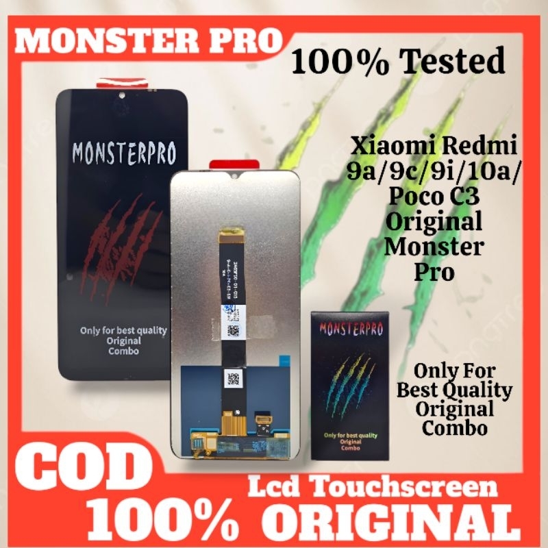 Jual LCD TOUCHSCREEN XIAOMI REDMI 9A/9C/9i/10A/POCO C3/C31 ORIGINAL ...