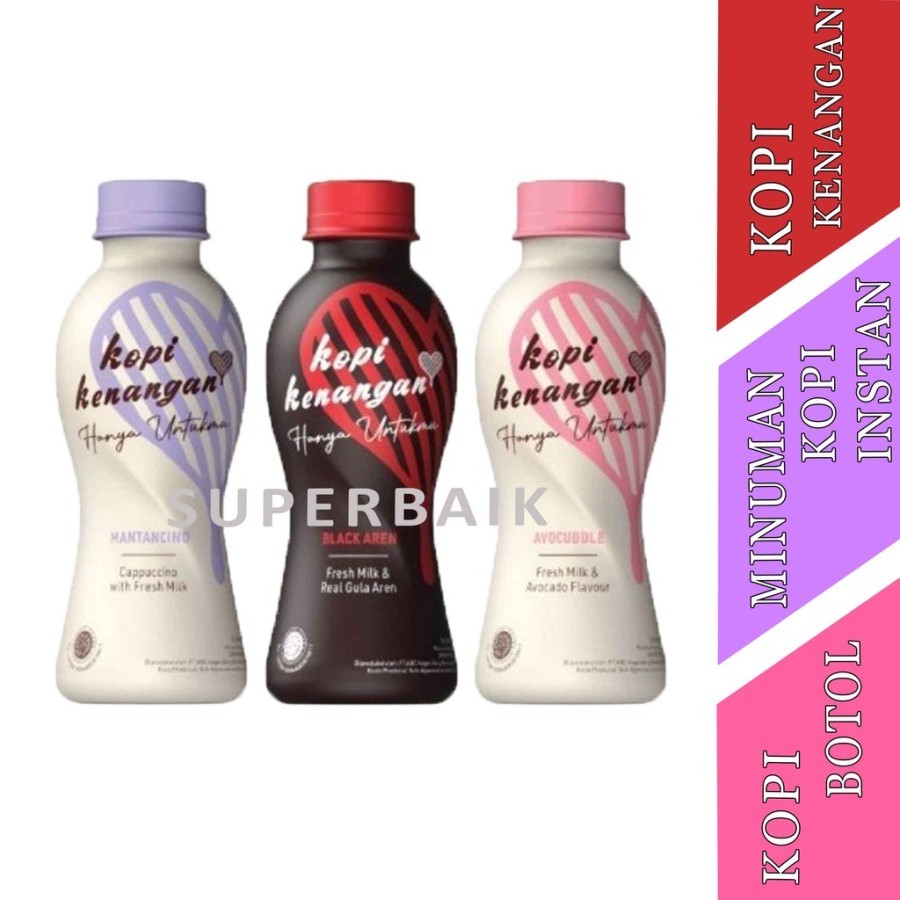 Jual Kopi Instan Botol - Kopi Kenangan - Minuman Kopi Kenangan - Kopi ...