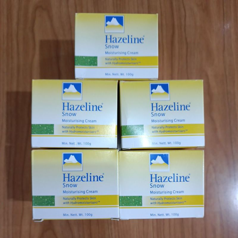 Jual Hazeline snow moisturising cream 100g made in Malaysia | Shopee ...