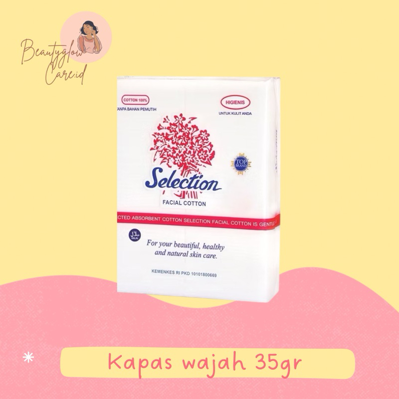 Jual Kapas Wajah Slection 35gr | Shopee Indonesia