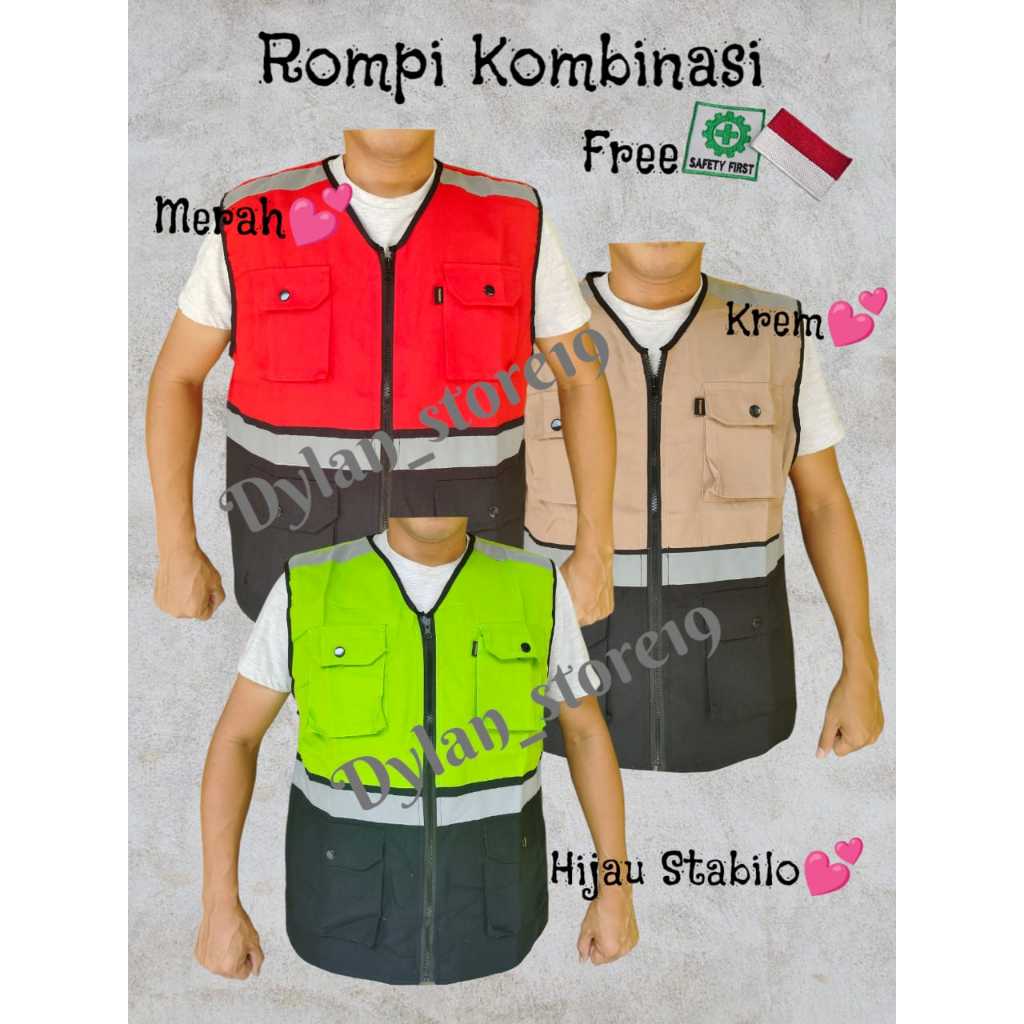 Jual AGEN ROMPI SAFETY K3 - ROMPI KERJA PROYEK - ROMPI LAPANGAN BAHAN ...