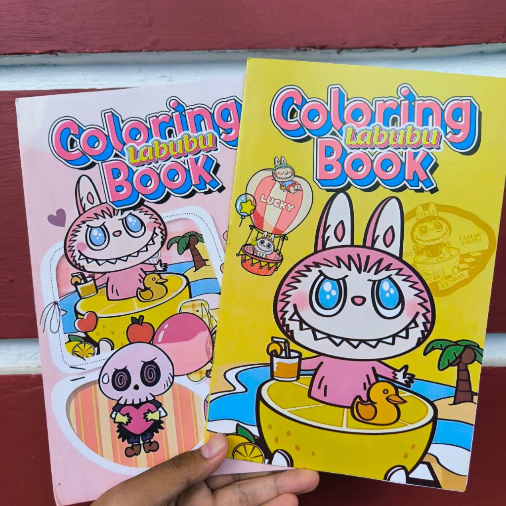 Jual Buku Mewarnai LABUBU Anak | Coloring Book Viral The Monsters 2025 ...