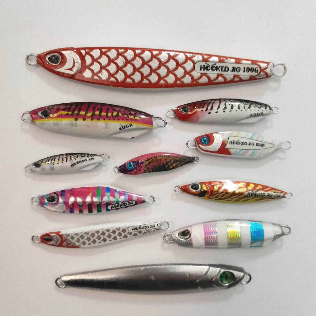 Jual Obral Micro Metal Jig GID Glow In The Dark Umpan Pancing Jigging Slow Fast Jigging 10 15 20 ...