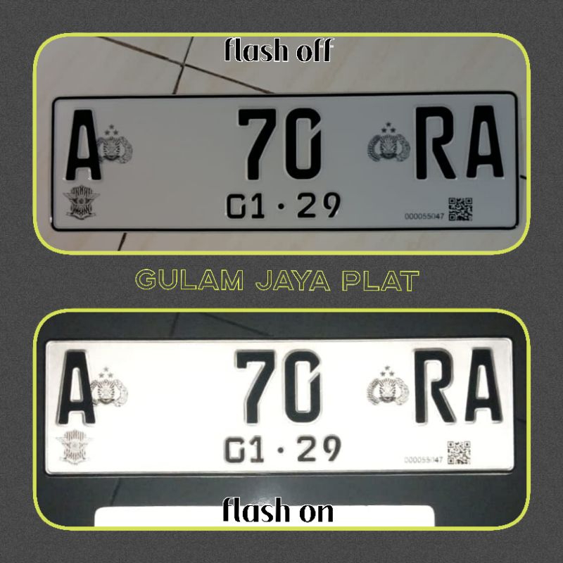 Jual reflektif putih barcode 2pcs | Shopee Indonesia
