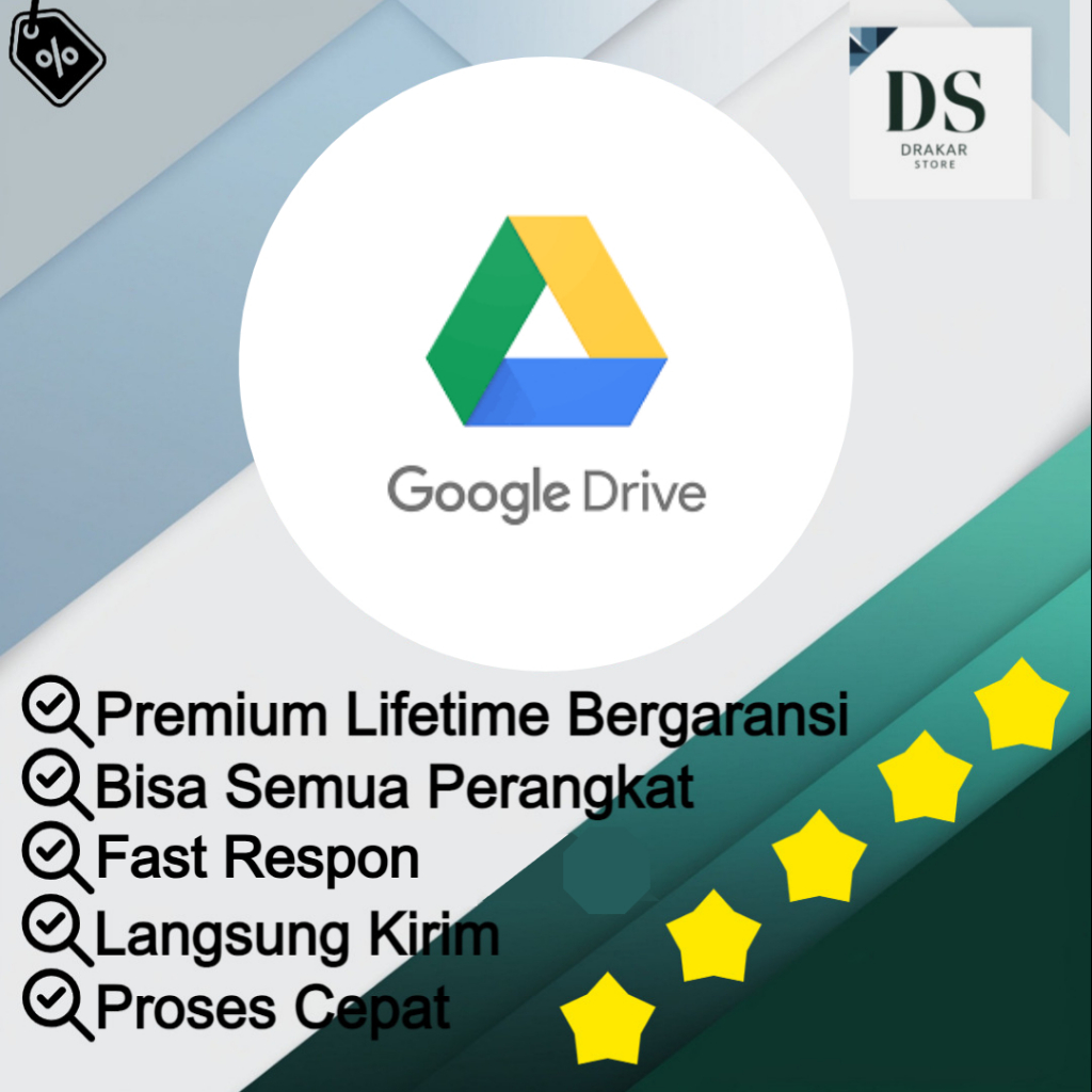 Jual Google Drive Unlimited Storage Gdrive Tanpa Batas Lifetime Bergaransi Resmi (Proses ...
