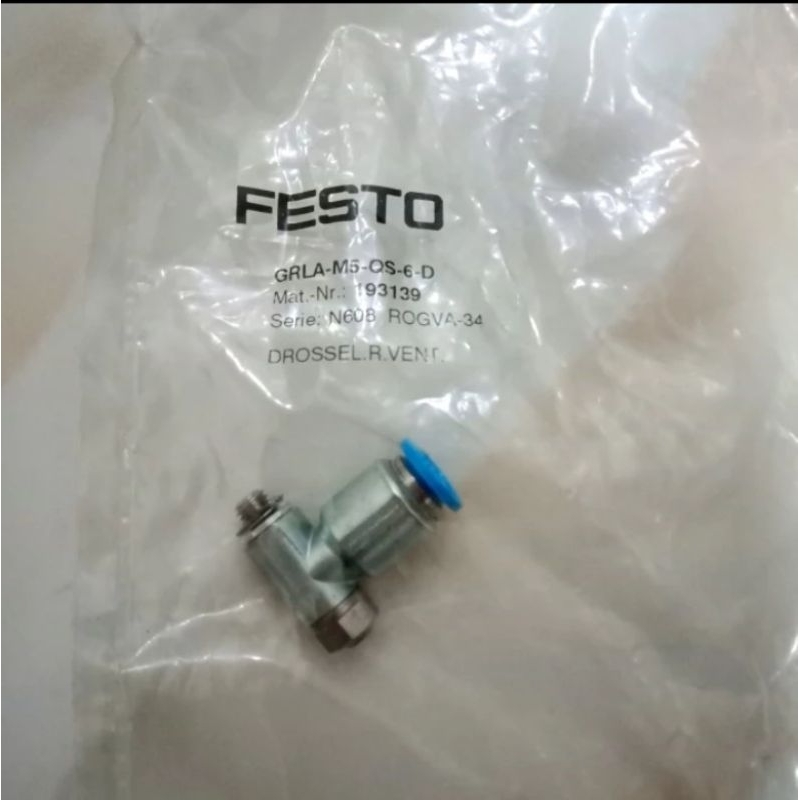 Jual SPEED CONTROL FESTO GRLA-M5-QS-6-D / GRLA M5 QS 6 D | Shopee Indonesia