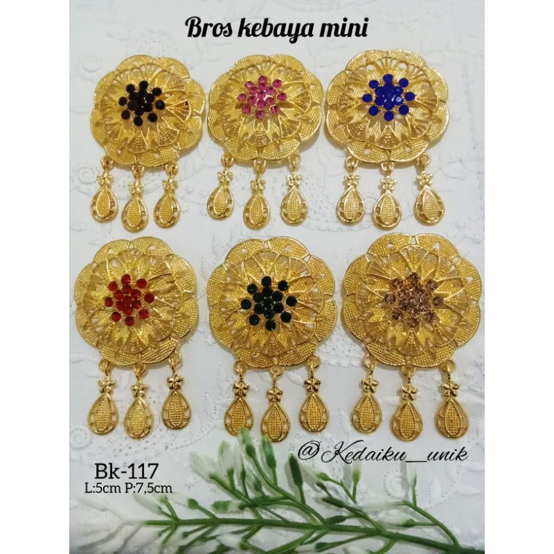 Jual bros kebaya mini Bk-117/Bros hijab/Bros tanjak | Shopee Indonesia