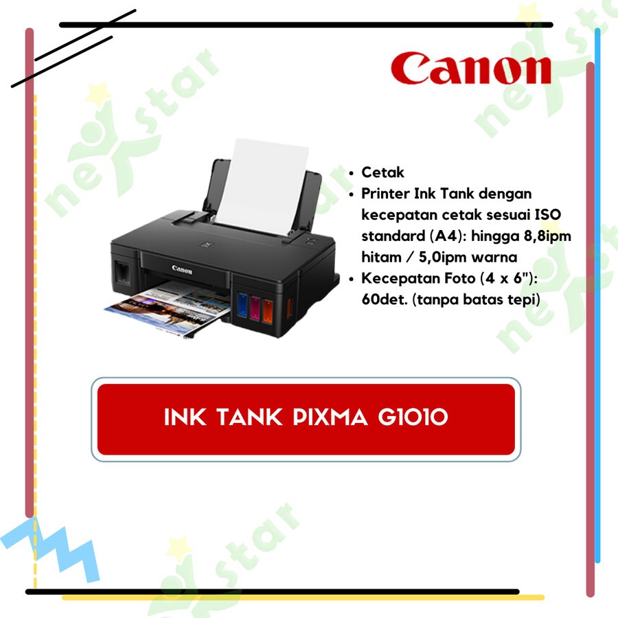 Jual Printer Canon PIXMA G1010 Infus Ink Jet Canon G1010 | Shopee Indonesia