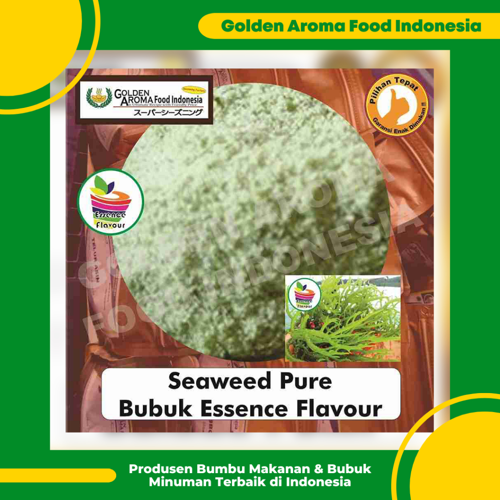 Jual Bubuk Rumput Laut Pure Efe 1/2 Kg Essen Flavor Ekstrak Seaweed ...