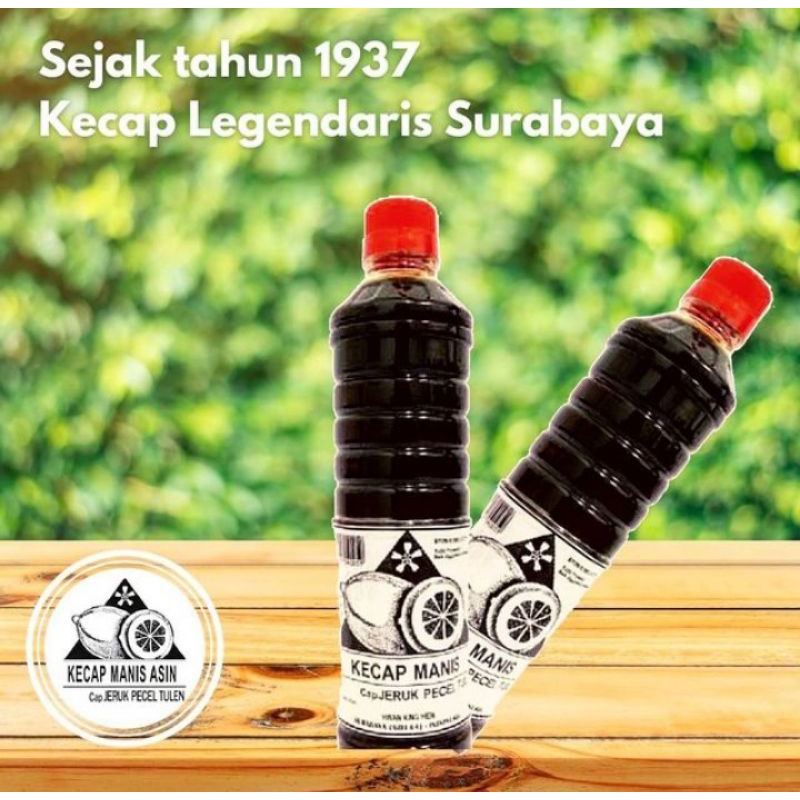 Jual KECAP MANIS CAP JERUK PECEL TULEN KEMASAN 600 ML | Shopee Indonesia