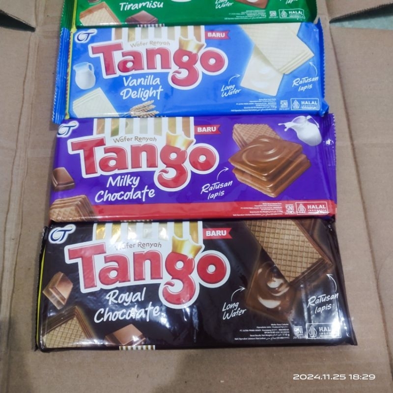 Jual wafer tango 110g wafer renyah tango aneka rasa | Shopee Indonesia