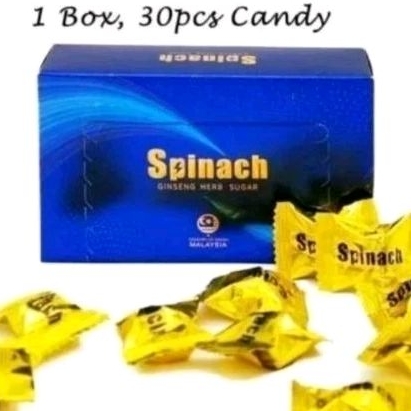 Jual permen spinach candy ginseng 30pcs(original) | Shopee Indonesia