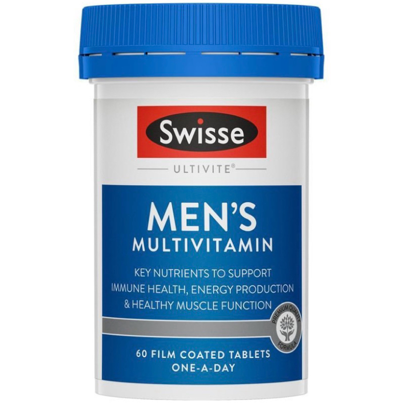 Jual Swisse Ultivite Men’s Multivitamin 60 Tablet Australia | Shopee Indonesia