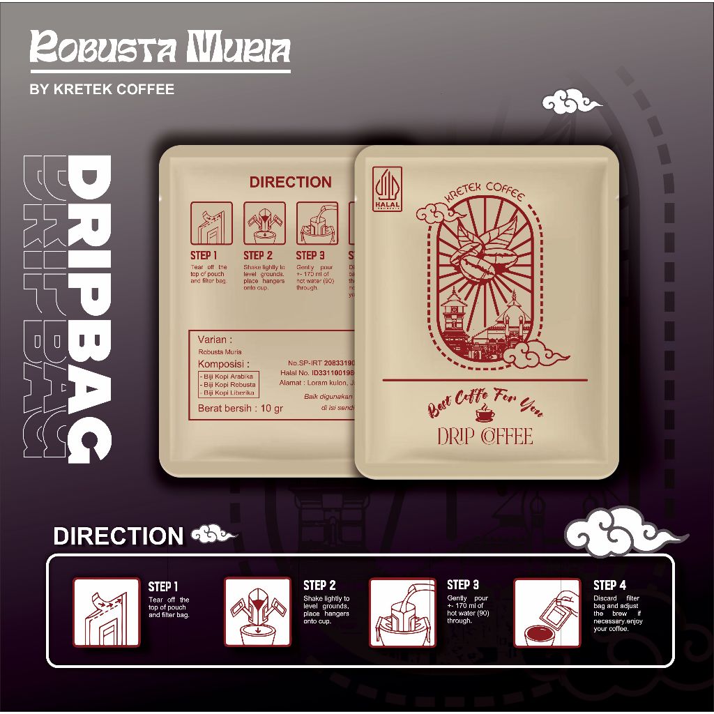Jual Kopi Muria / Robusta Muria / Kopi Sachet / Kopi Drip Bag / Drip ...