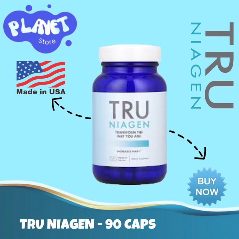 Jual TRU NIAGEN 300 mg Age Better NAD Cell Reapir Nicotinamide Riboside ...