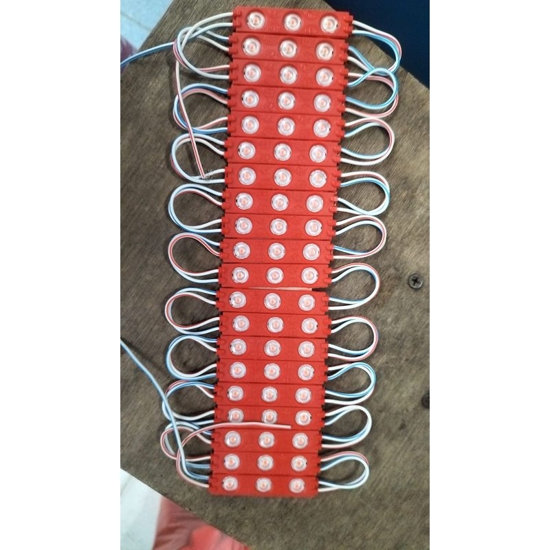 Jual LAMPU modul Led murah 12v 3mata/Led module neon box led | Shopee Indonesia