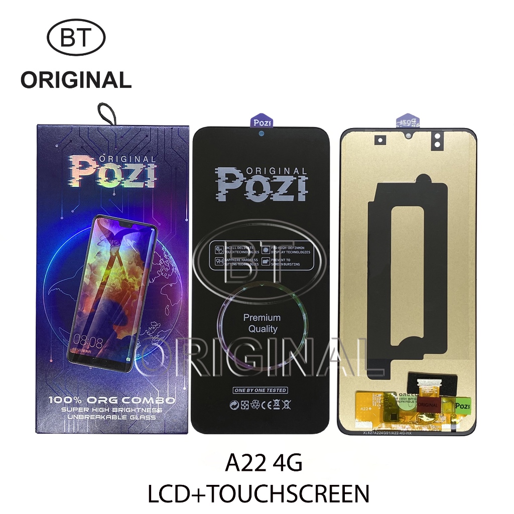Jual LCD SAMSUNG A22 4G - A225 - A225F - ORIGINAL ORG POZI | Shopee ...